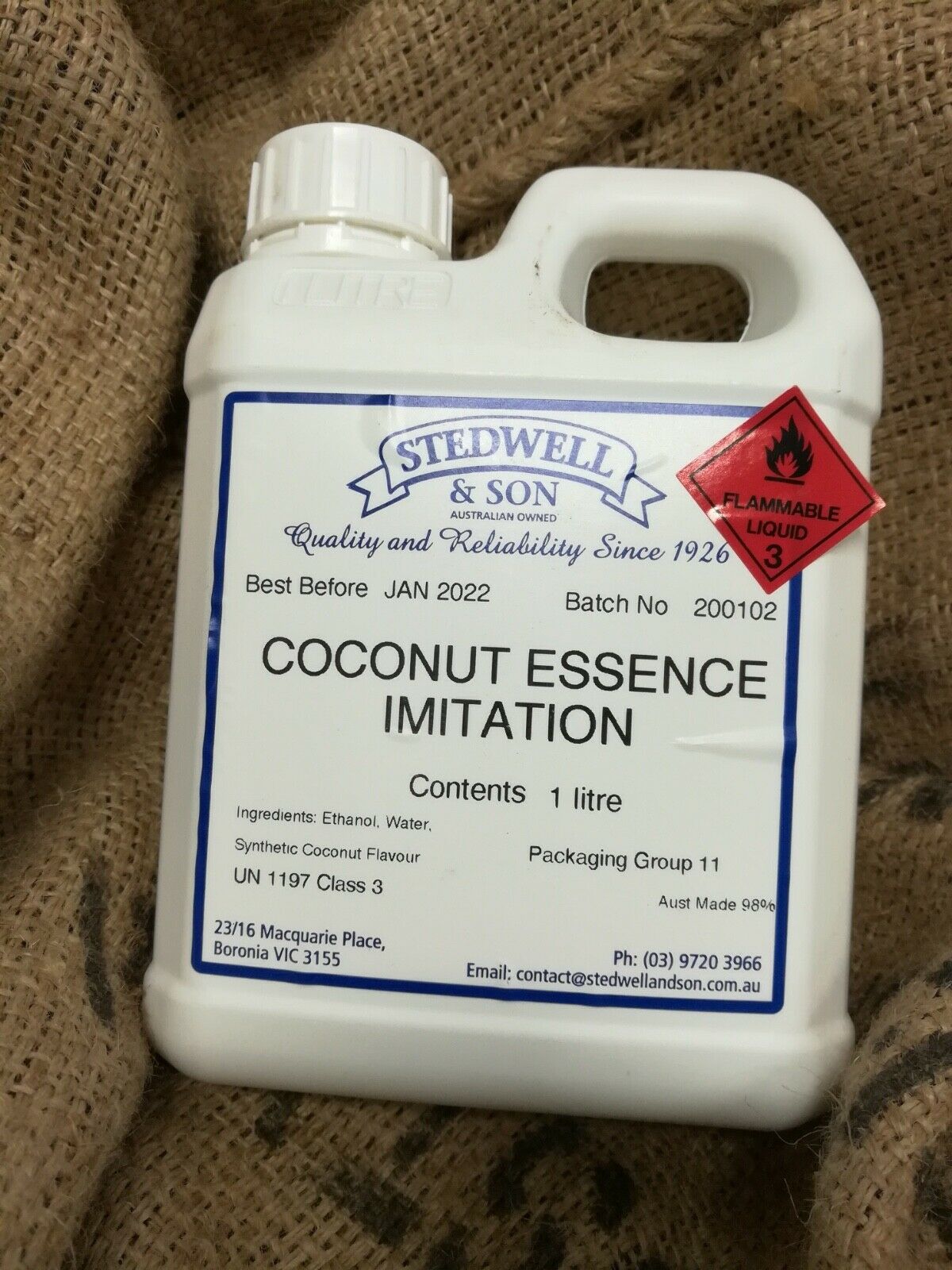COCONUT ESSENCE IMITATION 1L - Bulk Wholesale Cheap Lindt Balls ...